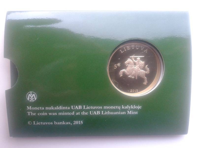 Lietuva 5 Eurai Nepriklausomybes 25-meciui | 25353699