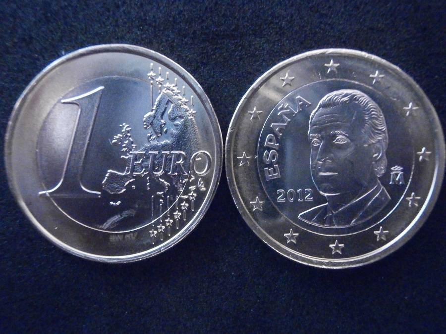 Ispanija 1 Euras 2012 UNC | 24174660
