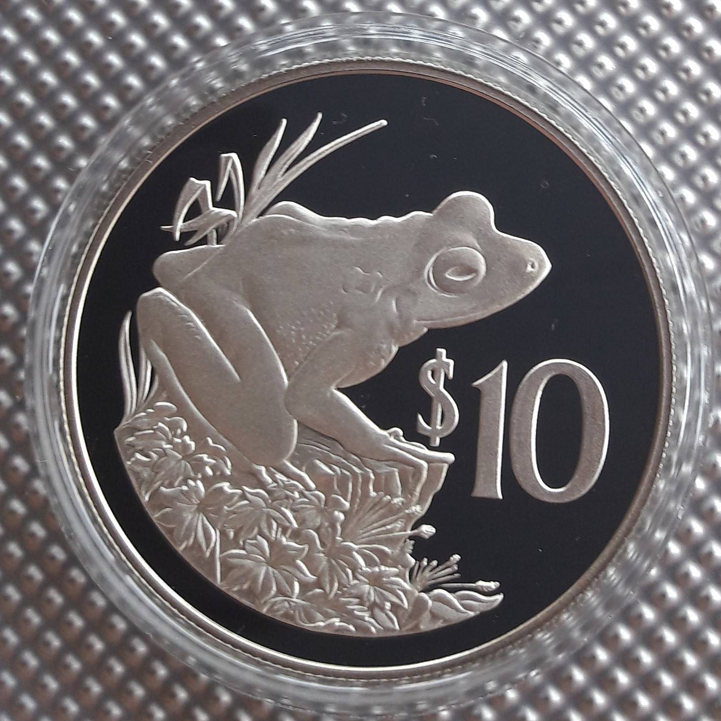 Fiji 10 Dollars 1986 25th Anniversary WWF Ag | 17507444