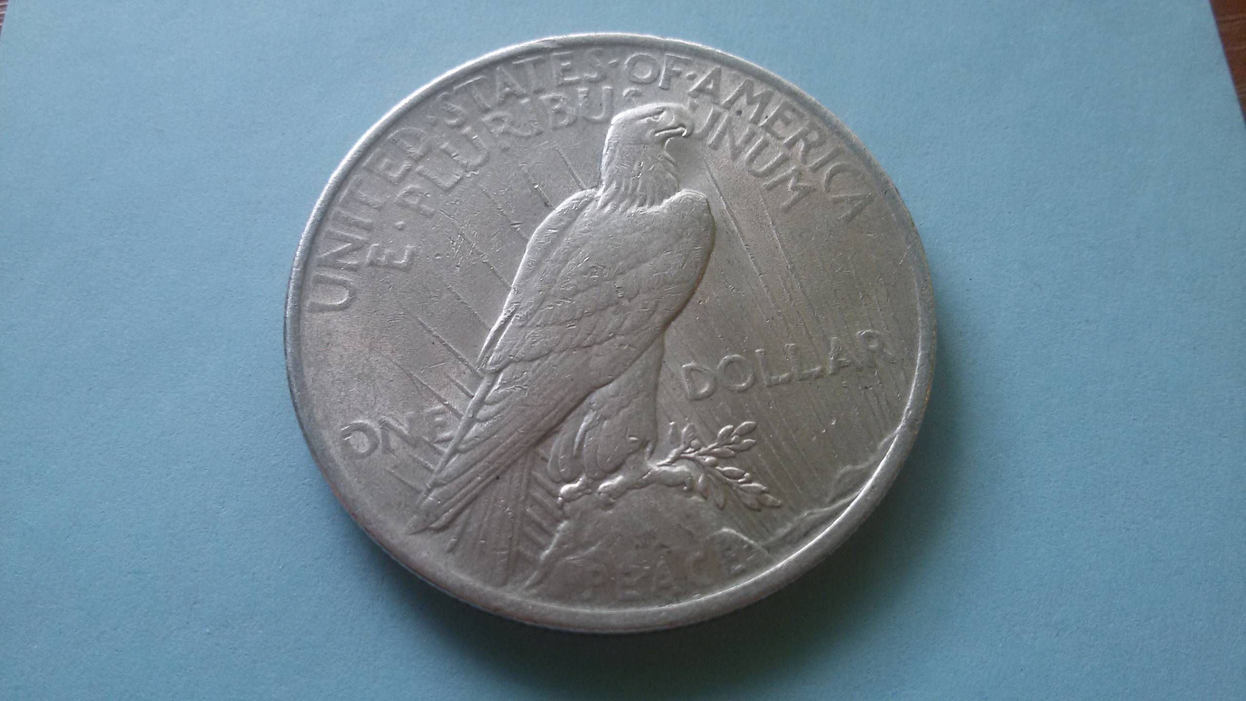 JAV 1 doleris 1923 Peace Dollar | 20467207