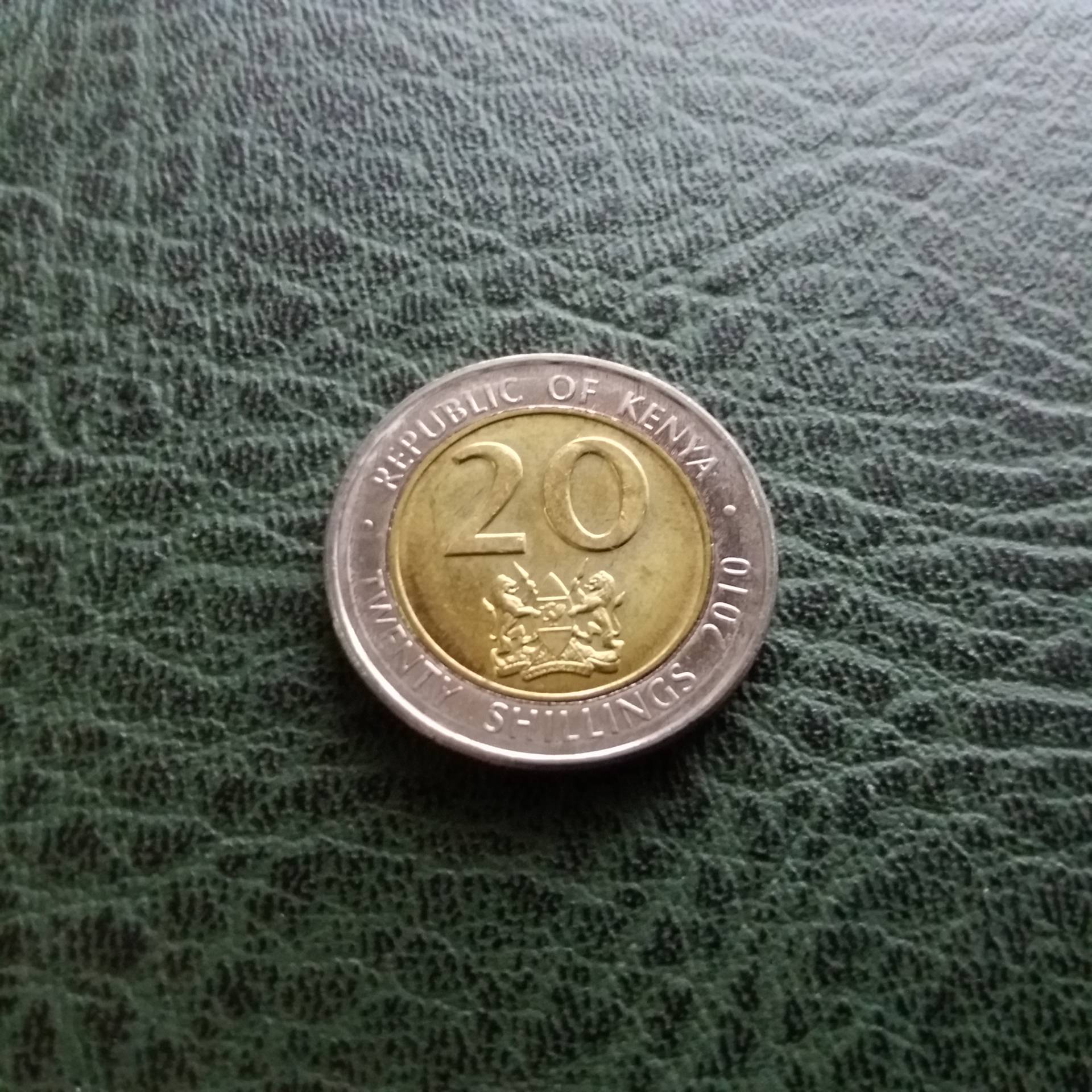 Kenija 20 šilingų 2010 m.. | 23436001