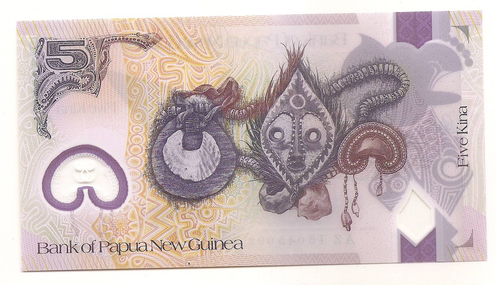 B.Papua N Gvineje 5 kina 2016 P51 (1925) | 25664904