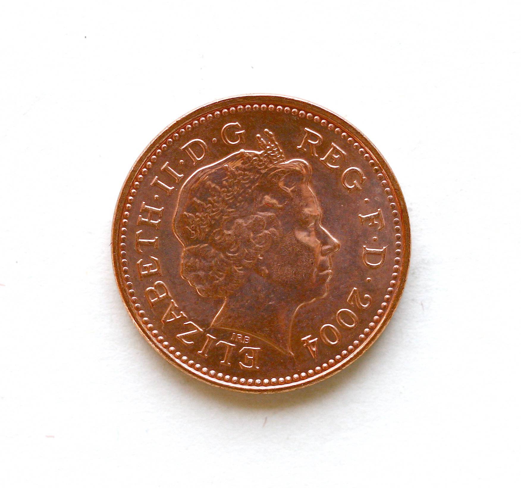 (UK55) Anglija. 1 One Penny. 2004 m. | 20448150