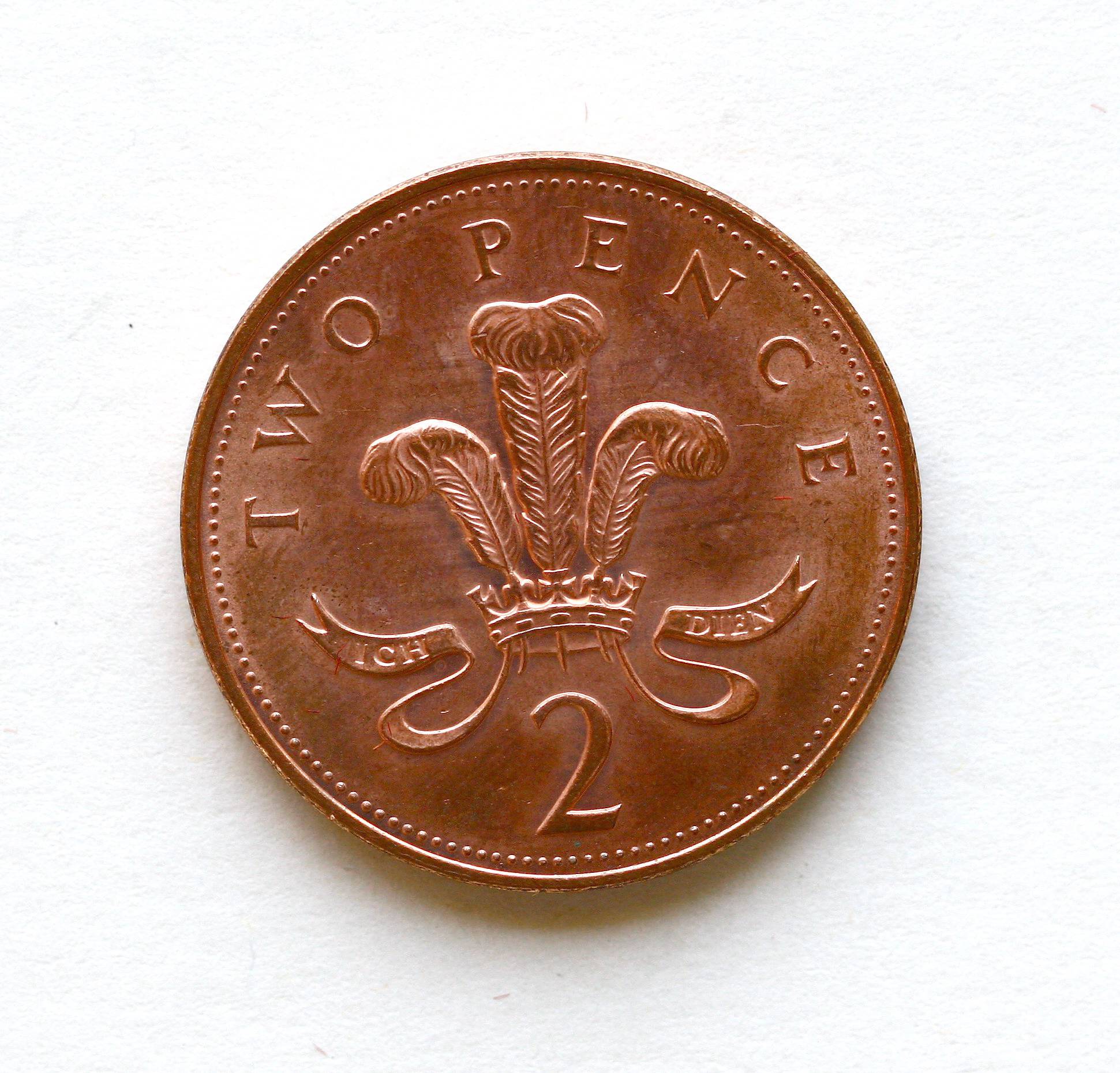 (UK79) Anglija. 2 Two Pence. 2004 m. | 20458373