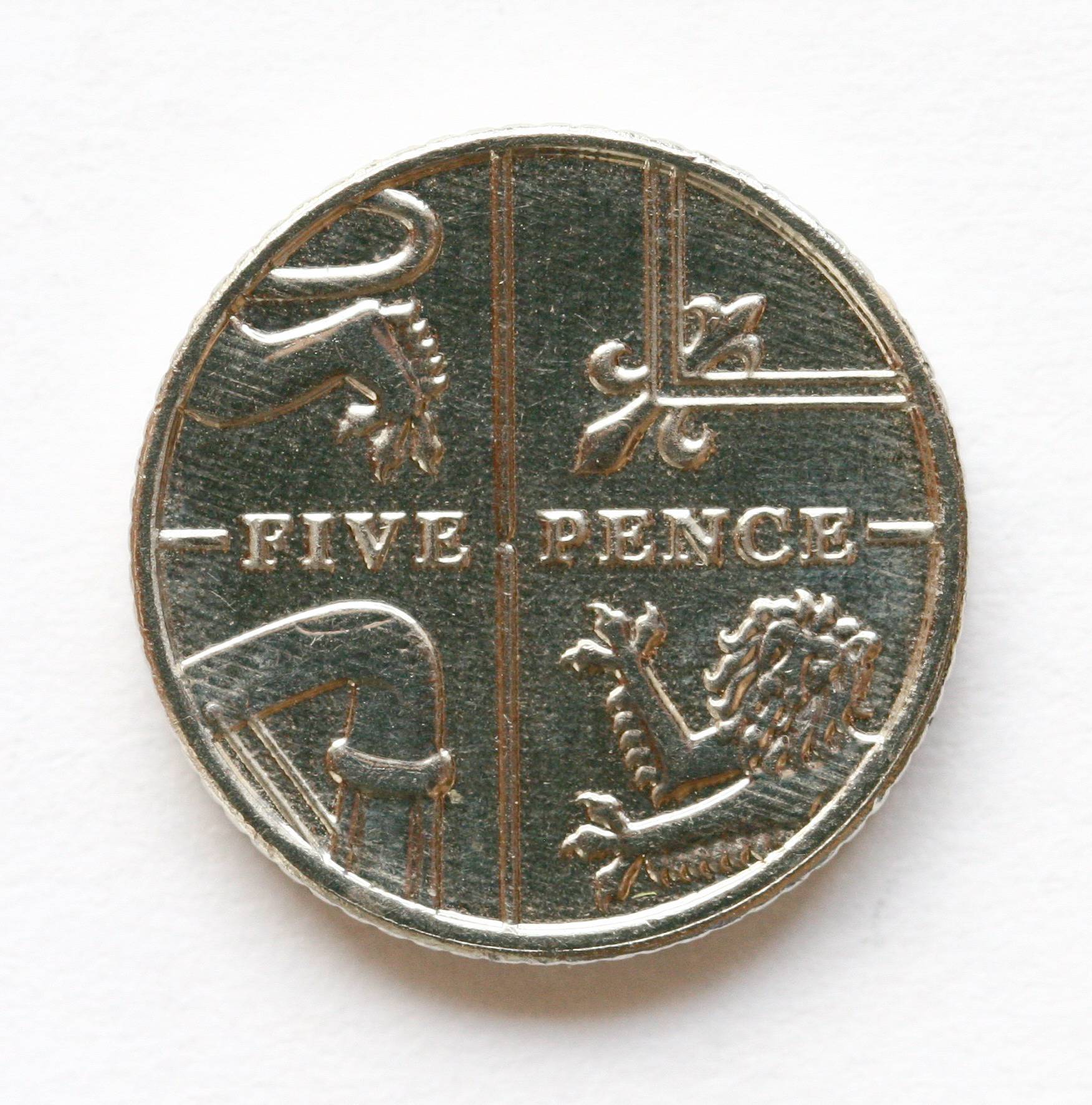 (UK189) Anglija. Five Pence. 2015 m. | 22406222