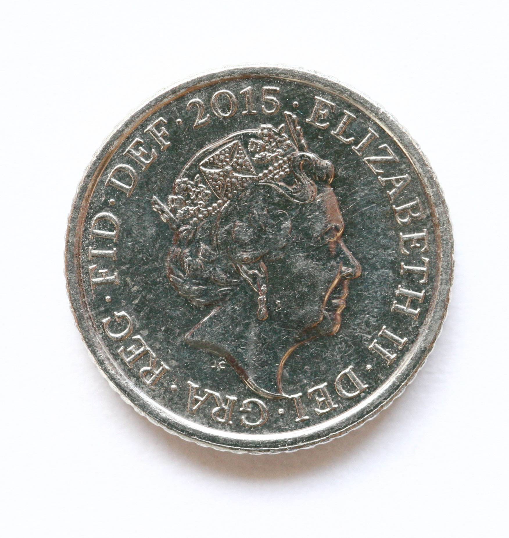 (UK190) Anglija. Five Pence. 2015 m. | 22406227