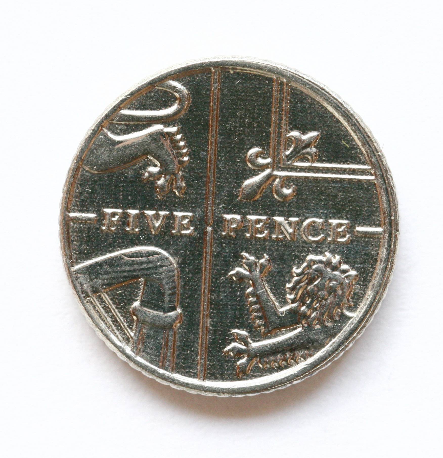 (UK190) Anglija. Five Pence. 2015 m. | 22406227