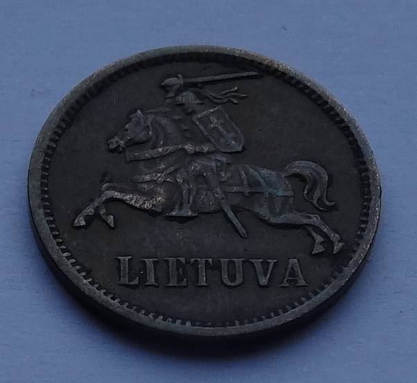 Lietuva 2 centai 1936m. VF+ | 21995889