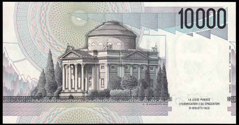 Italija 10000 liru 1984m. P112d UNC | 23158964