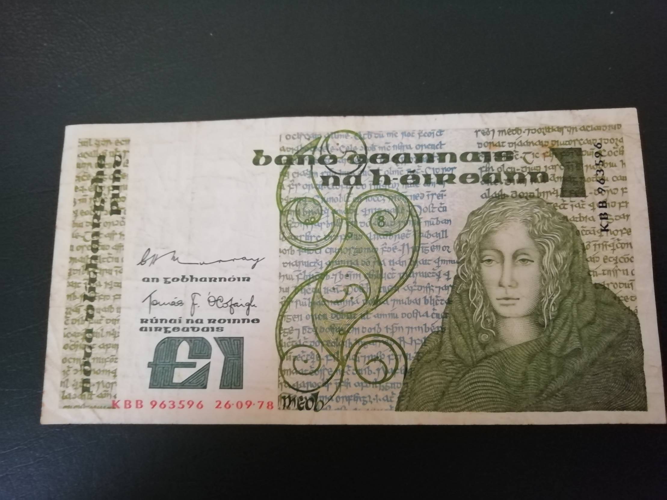 Airija 1 svaras 1978 | 21899997