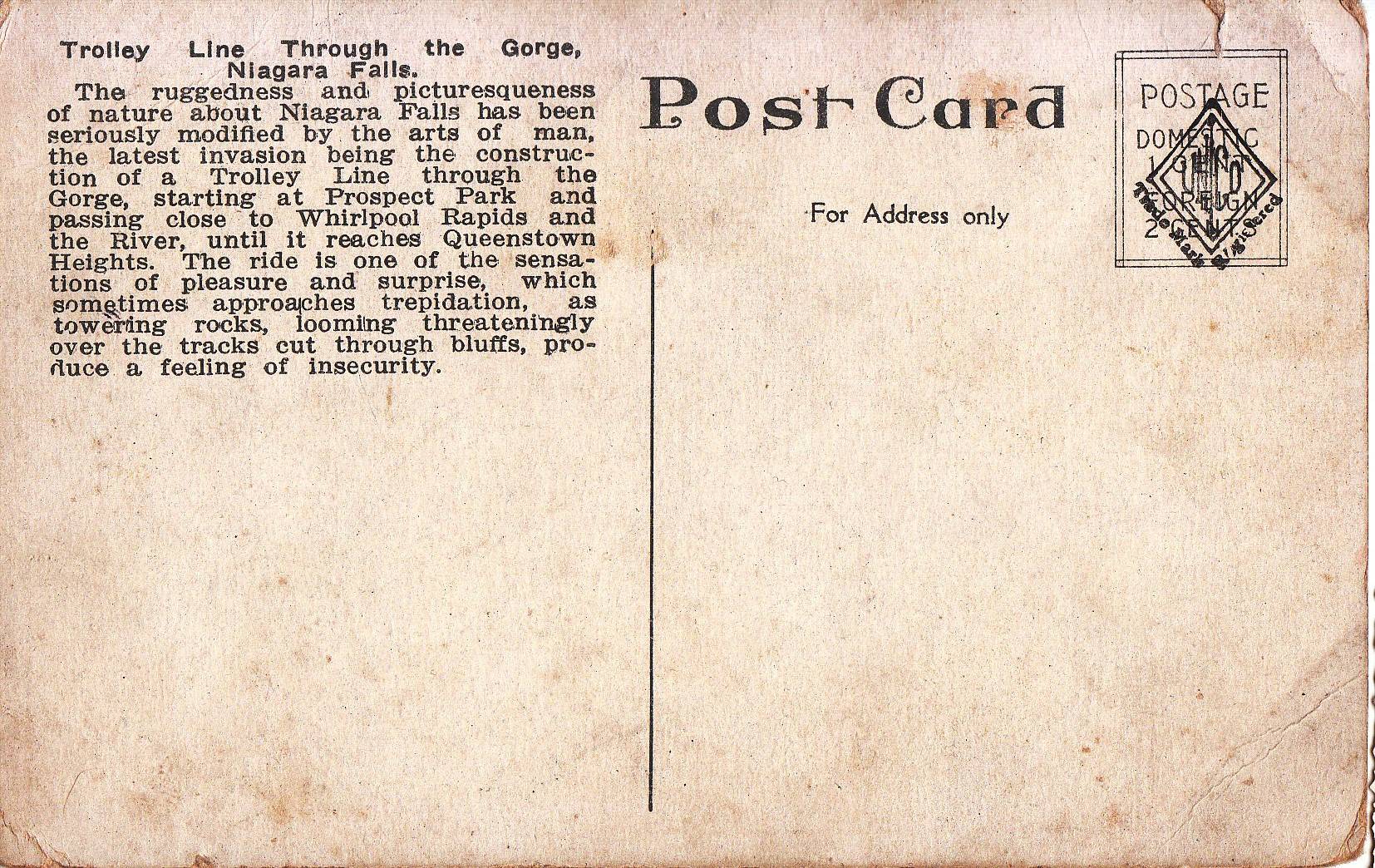 Giant rock and trolley line through the Gorge | 31690201