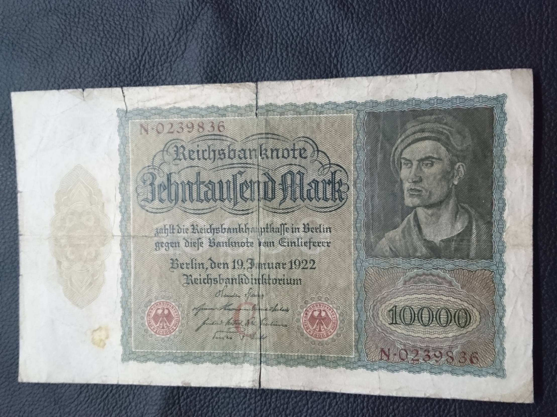 Vokietija 10000 markiu 1922m | 23528140