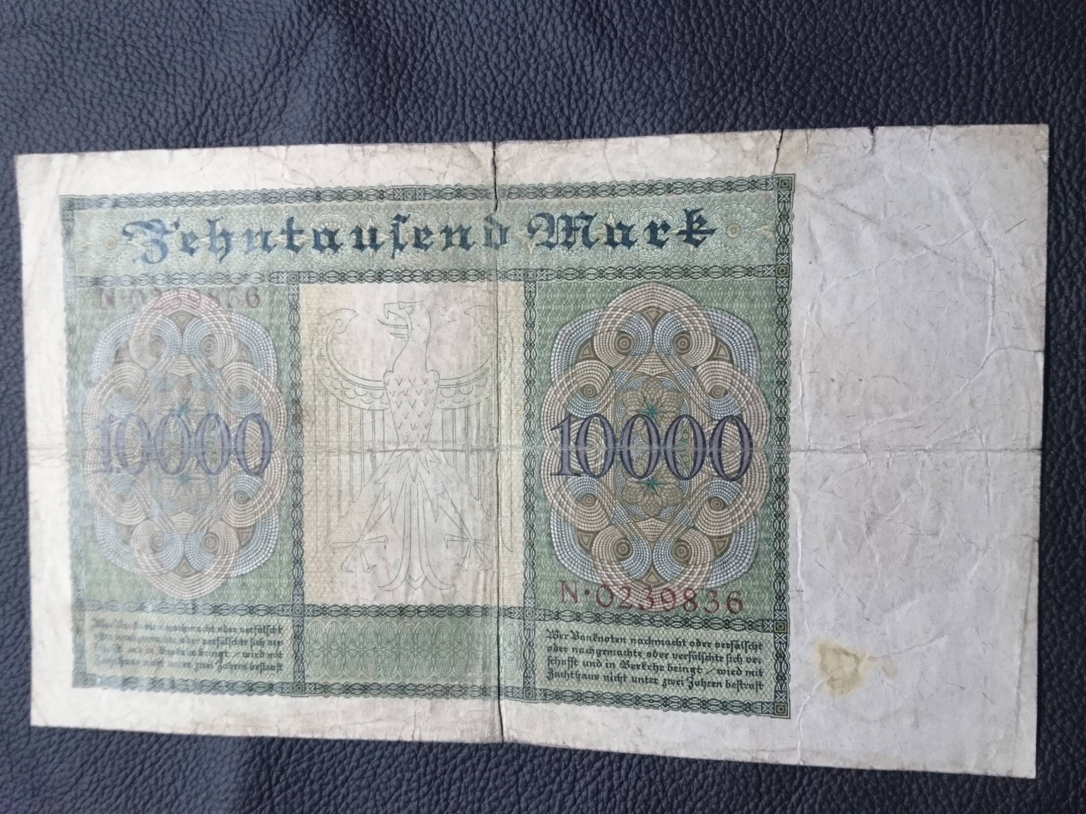 Vokietija 10000 markiu 1922m | 23528140