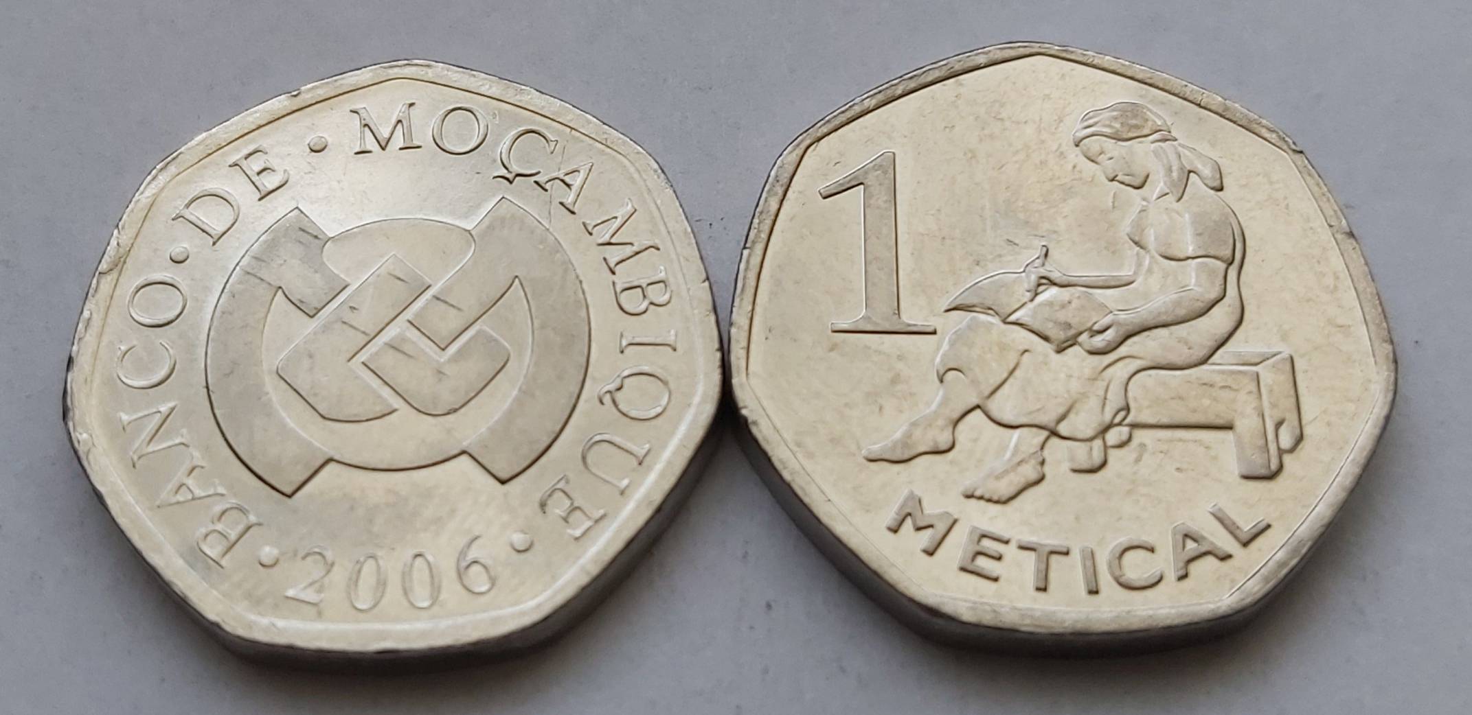 Mozambikas 1 METICAL 2006 | 25543514