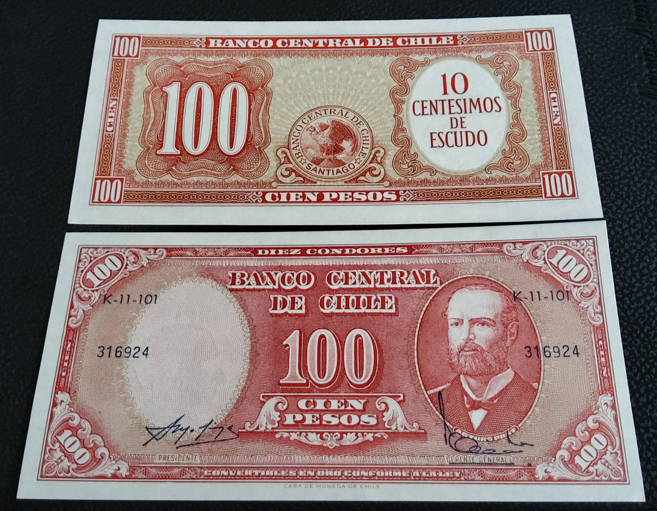 Čilė 100 CENTAVOS 1960 UNC | 24757839