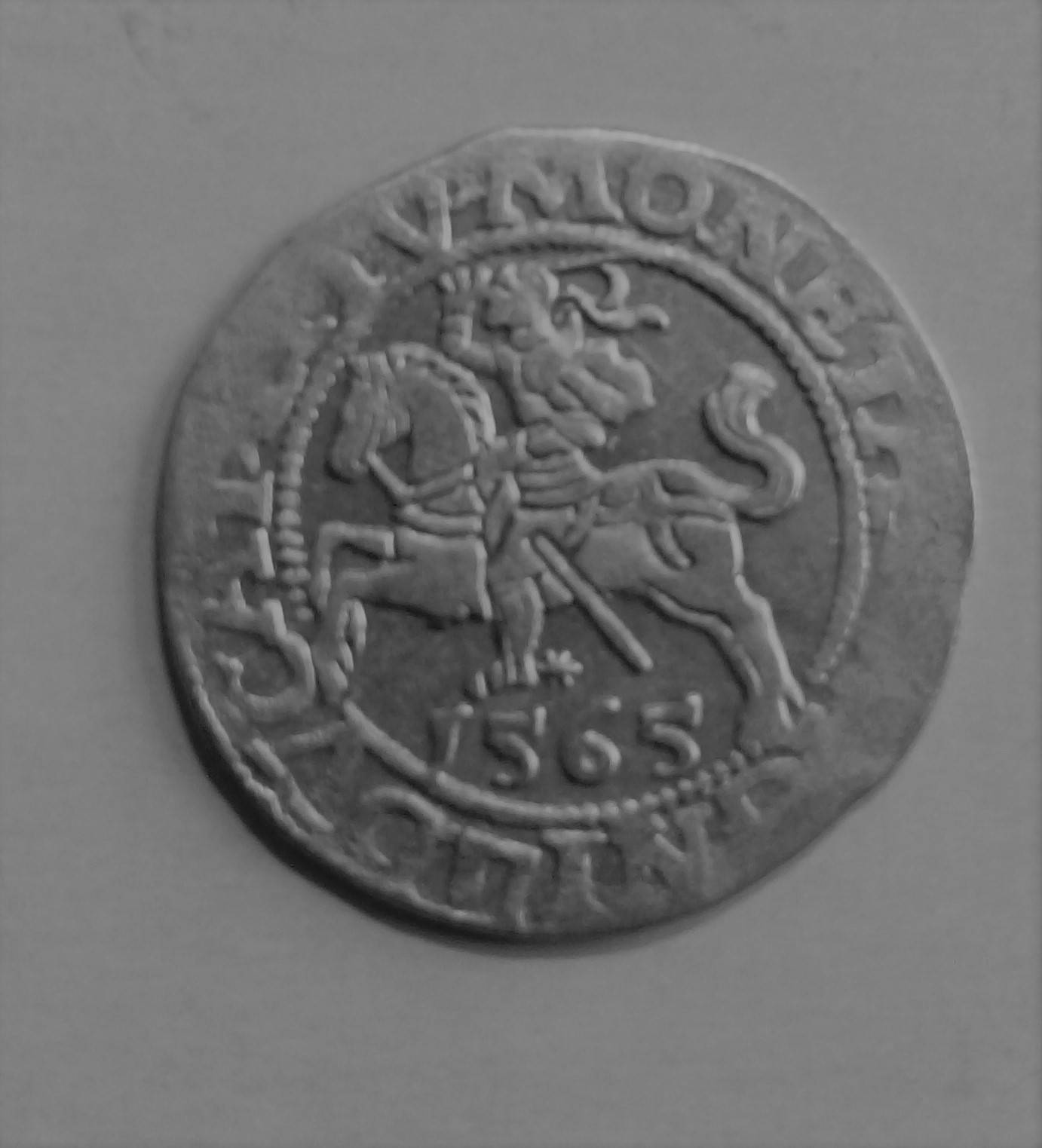 LDK-Žygimantas Augustas. Pusgrašis, 1565. | 24233809