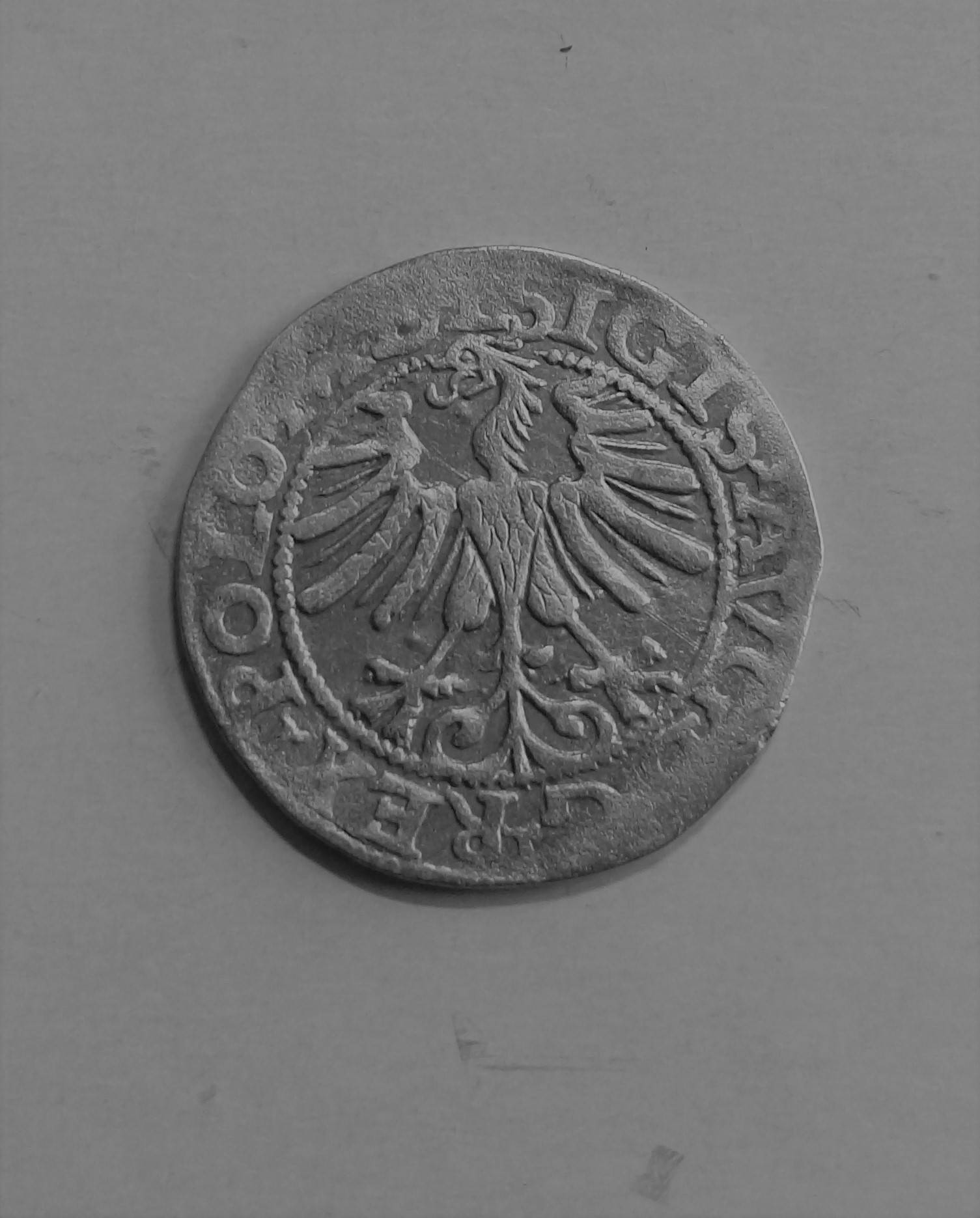LDK-Žygimantas Augustas. Pusgrašis, 1565. | 24233809