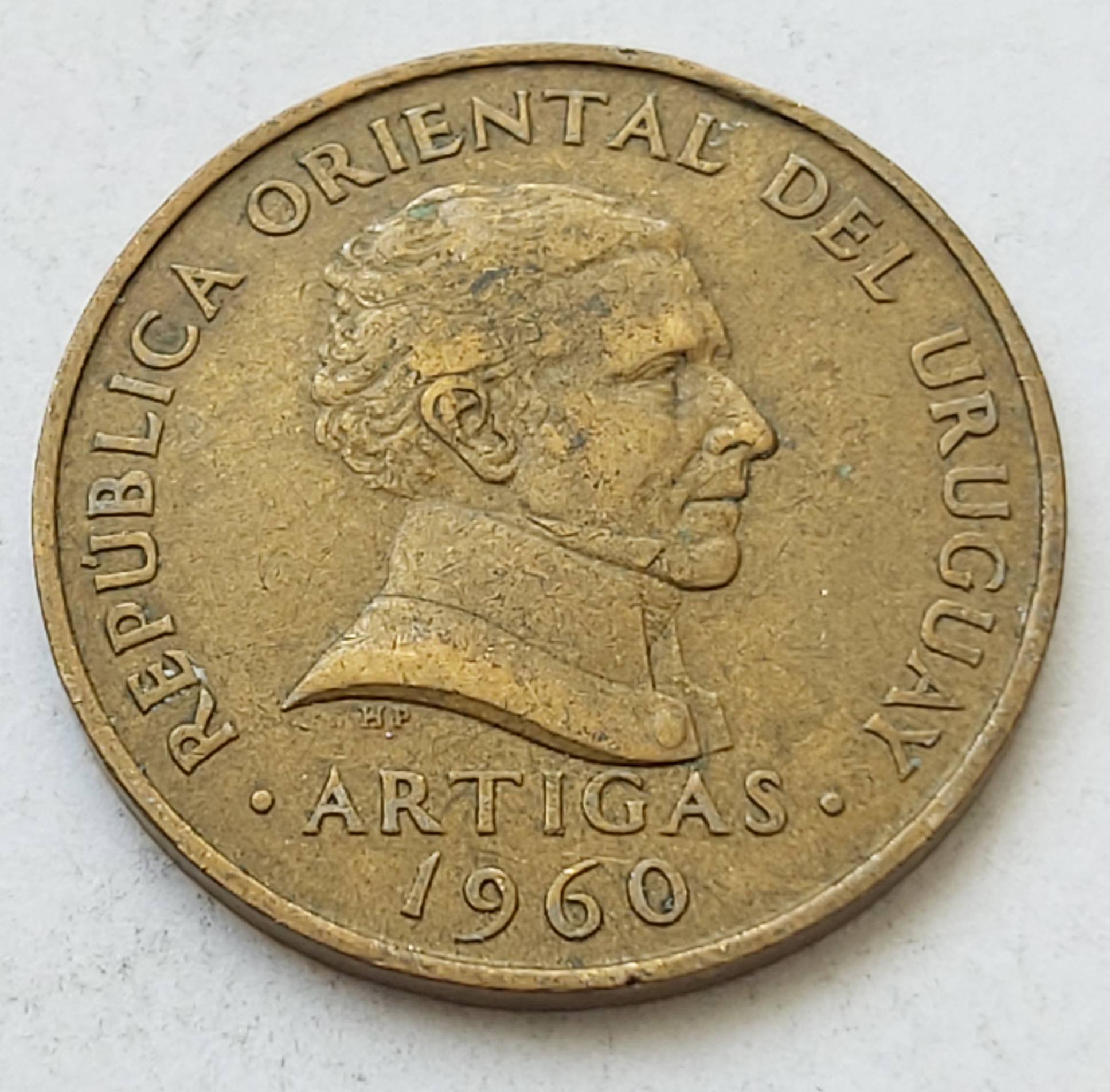 Urugvajus 10 CENTESIMOS 1960 | 26097339