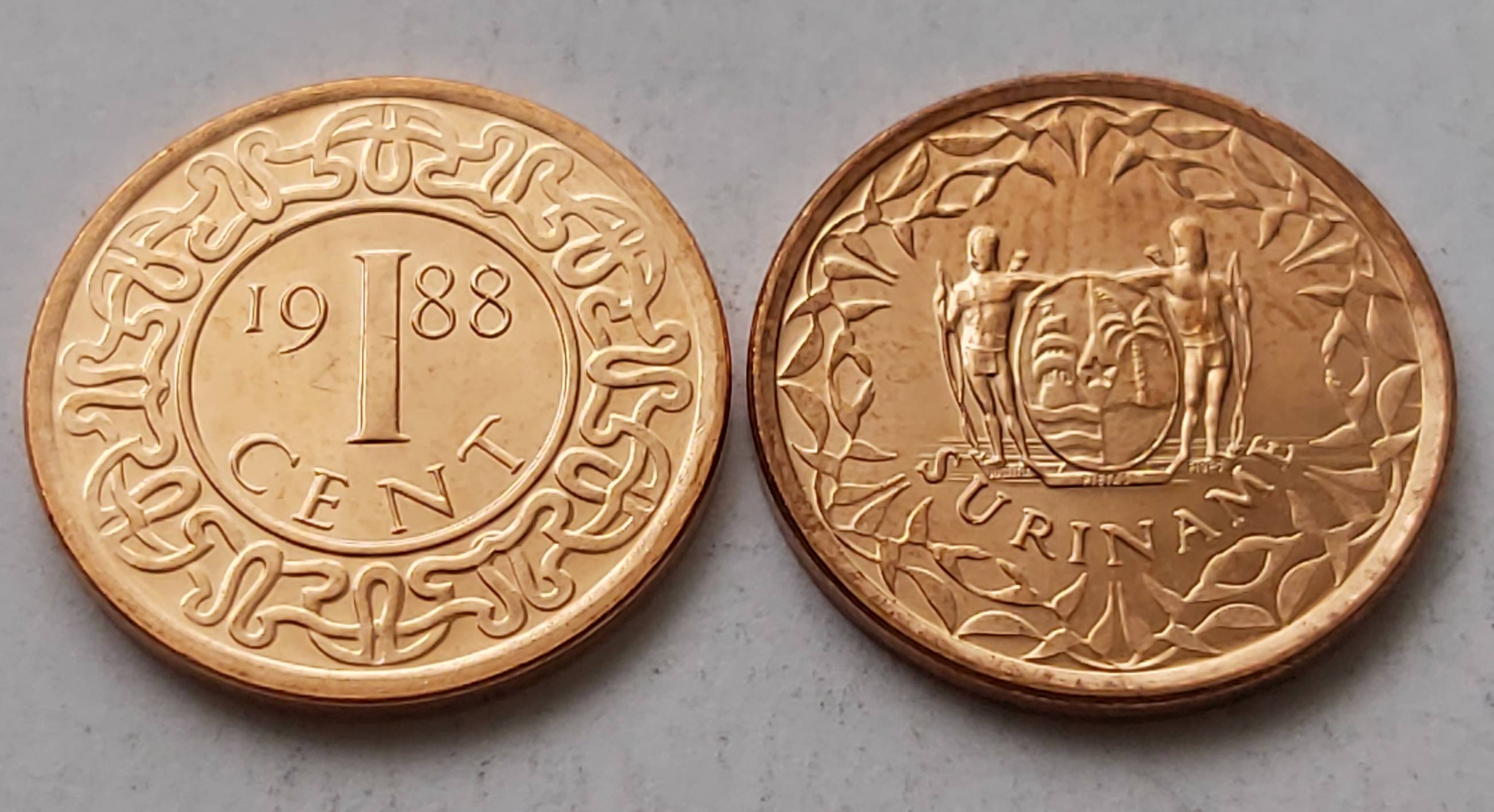 SURINAMAS 1 CENT 1988 UNC 24580529 surinamas-1-cent-1988-unc-24580529