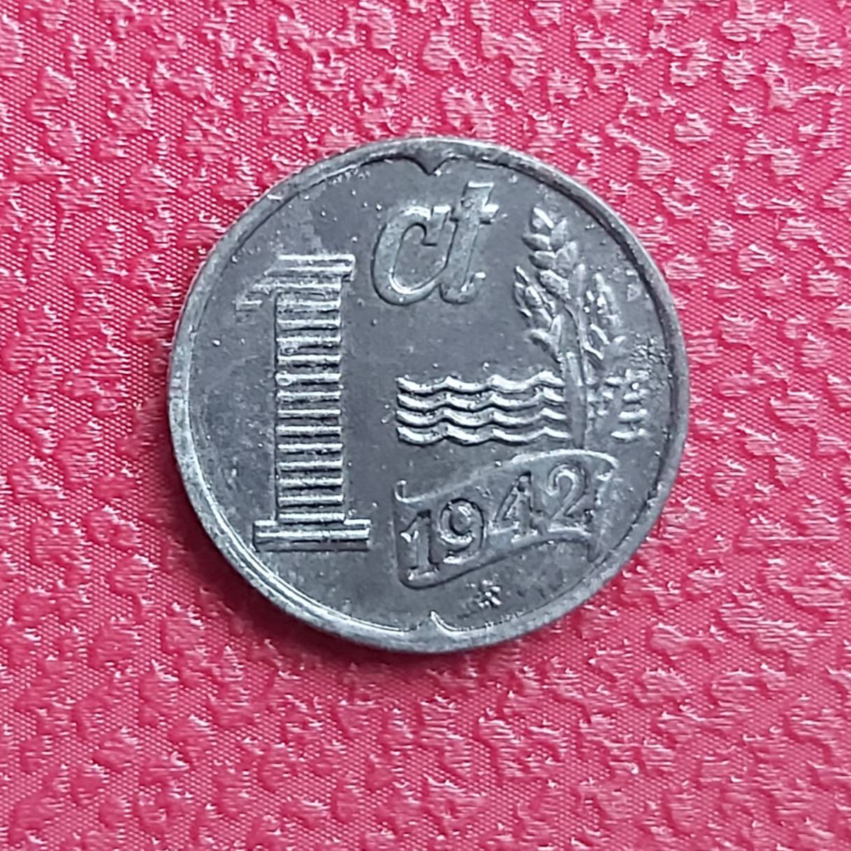 1 centas 1942 Olandija | 24543783