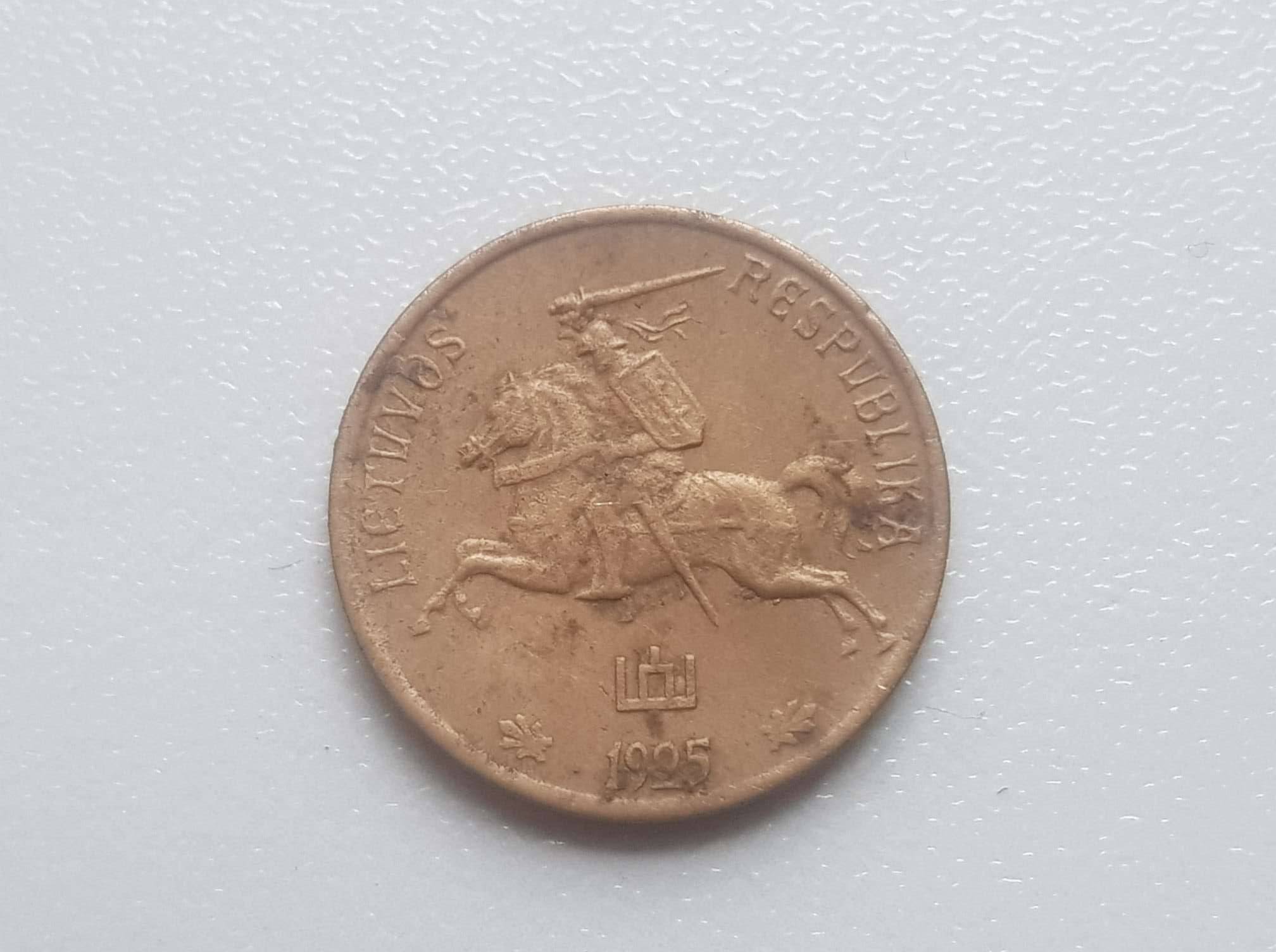 1925 Lithuania 1 centas | 25877235