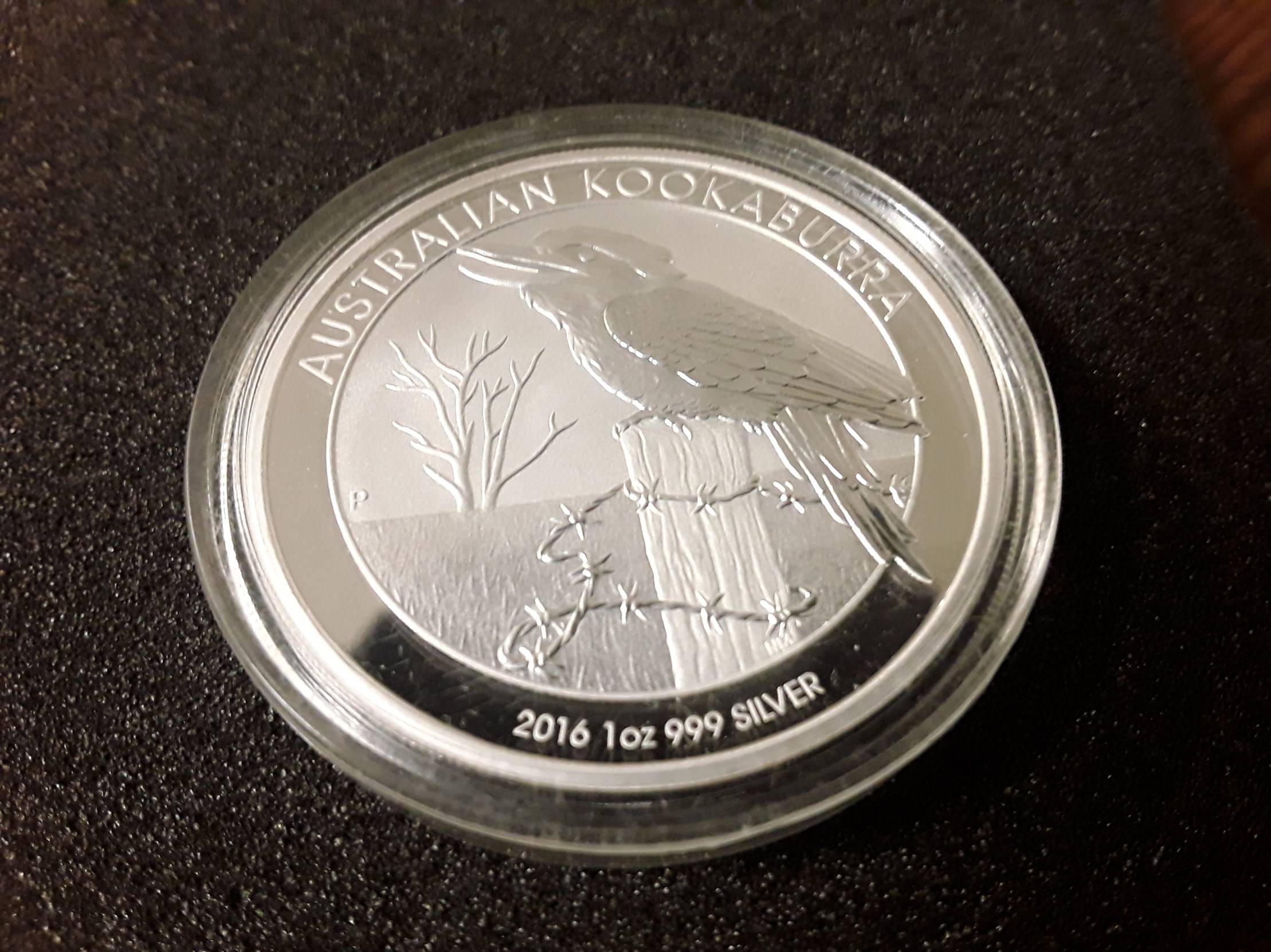 AUSTRALIJA 1 doleris UNCIJA 999 2016 m | 27243693