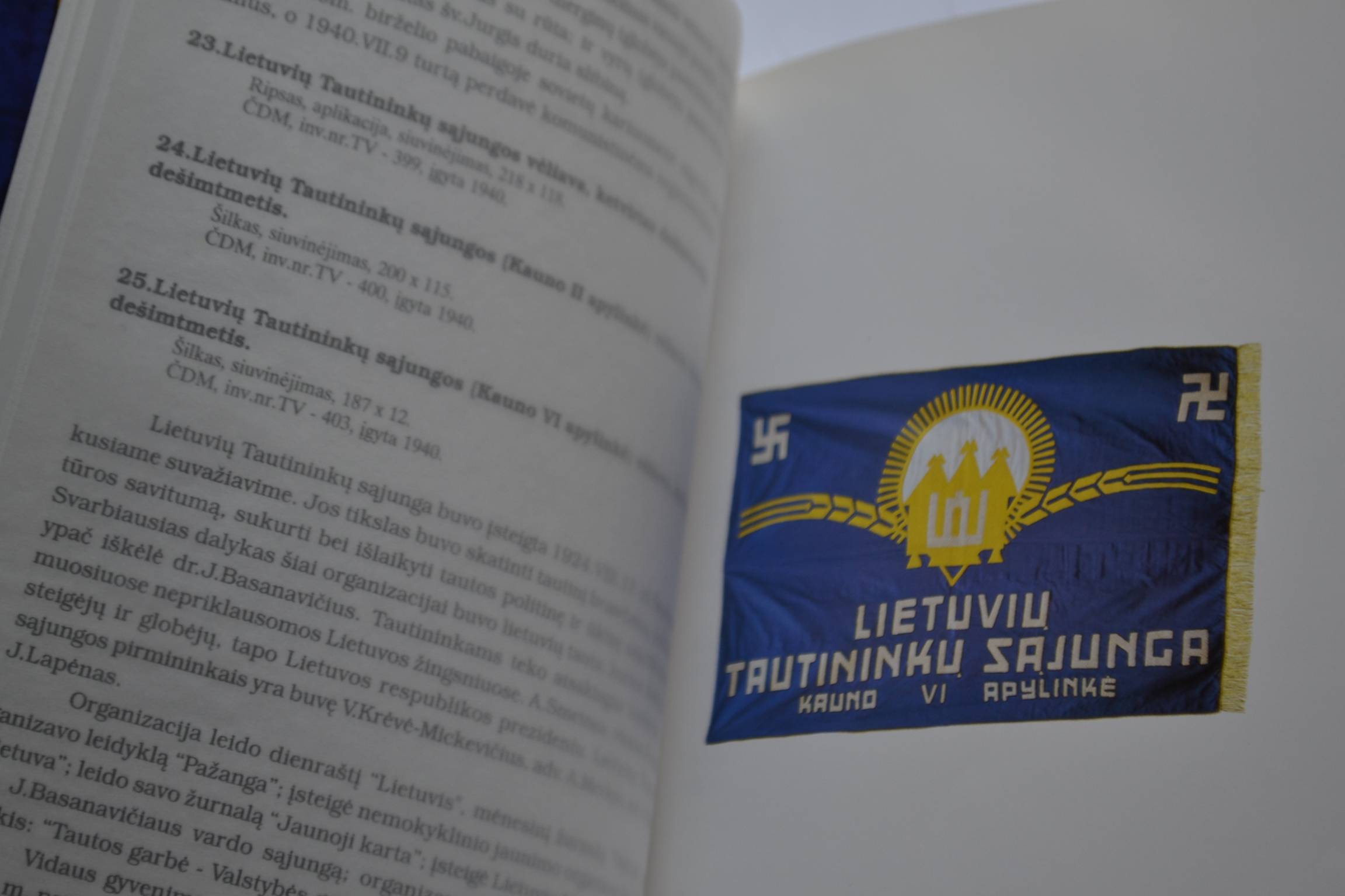 Tarpukario Lietuvos organizaciju veliavos su apras | 31455653