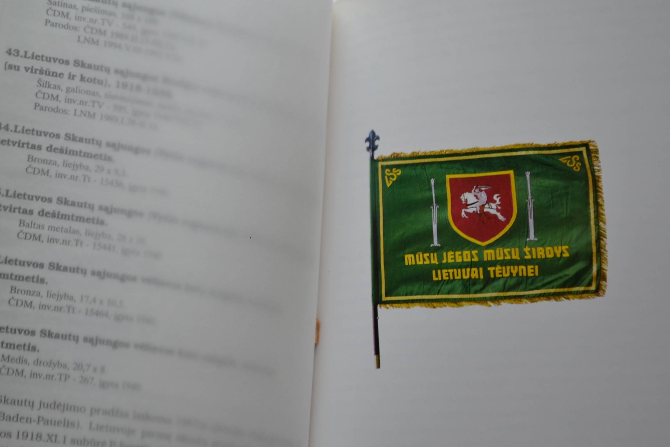 Tarpukario Lietuvos organizaciju veliavos su apras | 31455653