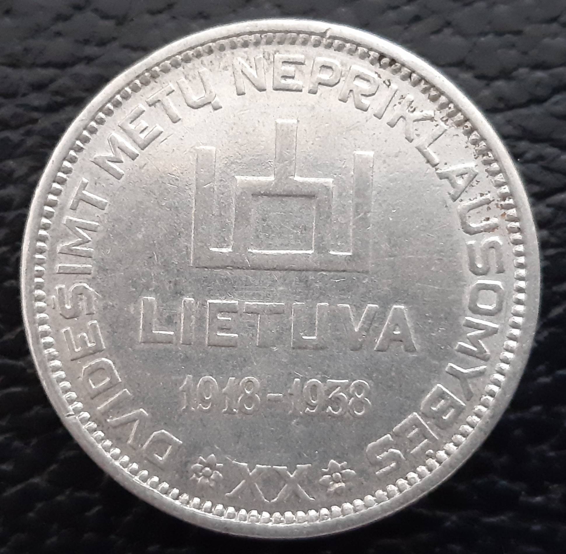 Lietuvos monetos 10 litai 1938m LB Smetona.... | 32414620